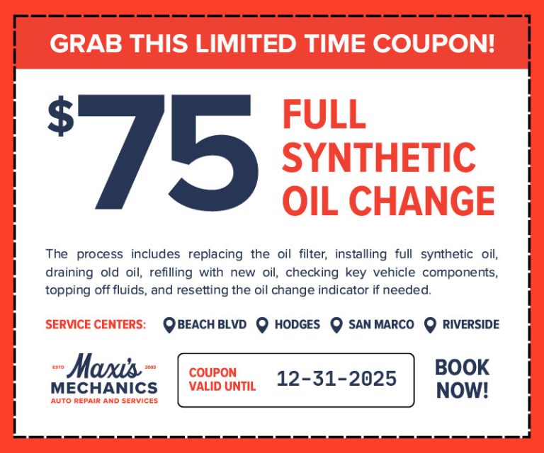 Auto Repair Specials & Service Coupons » Maxis Mechanics